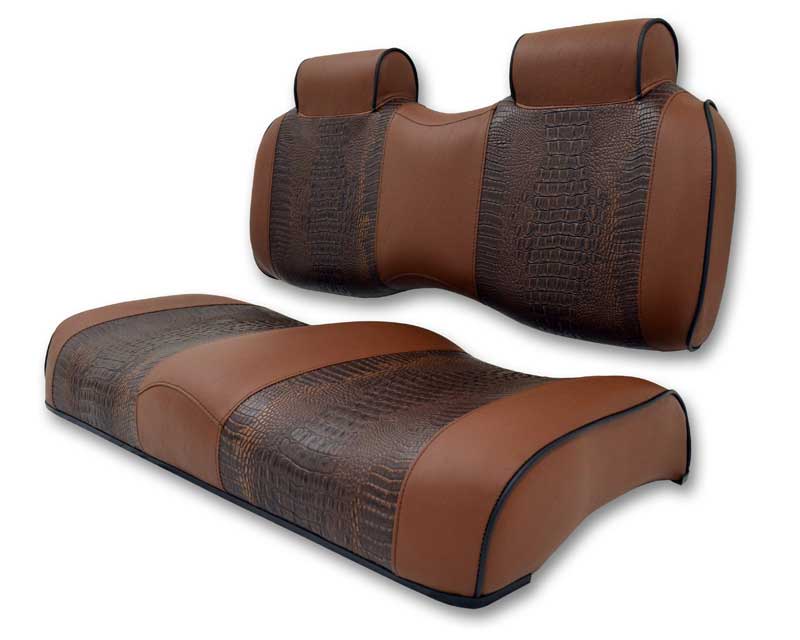 Premium Two-Tone Bench Back Seats with Headrest – Electric Drive Solutions